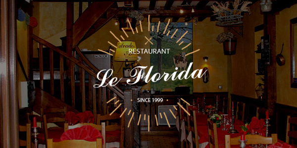 Nos menus - Le Florida